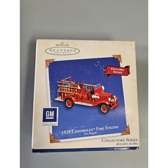 Hallmark | Holiday | Hallmark Keepsake Fire Brigade Series 203 1929 ...